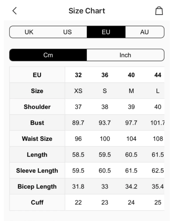 Here's How To Accurately Select SHEIN Sizes - RETAILBOSS